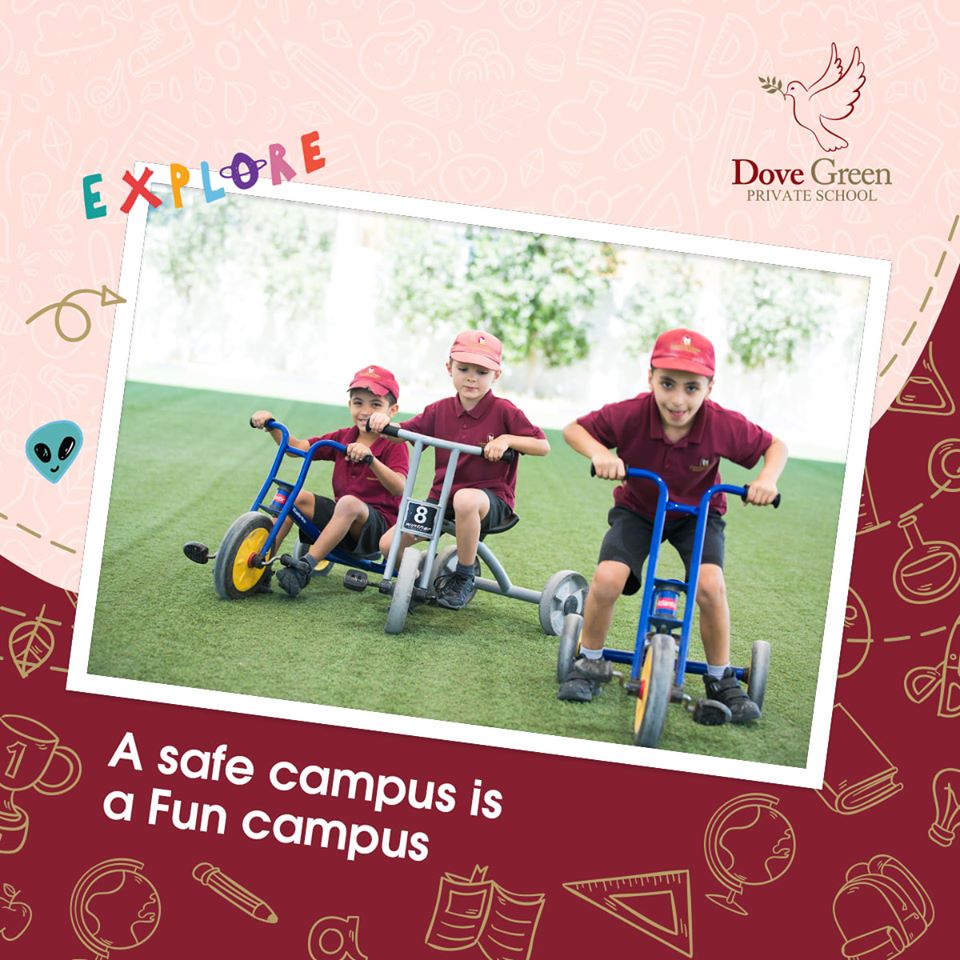 Safe Campus is a fun campus - Dove Green